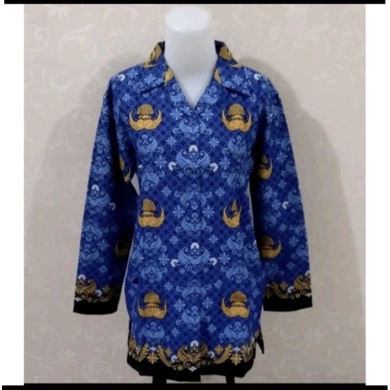 Jual korpri wanita terbaru2022/seragam guru/baju PNS 2022 | Shopee Indonesia