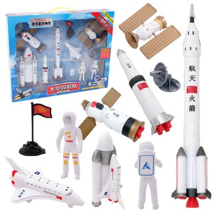 Jual Mainan Anak TOY EDUKASI kapal Luar Angkasa MOBIL Roket Astronot ...