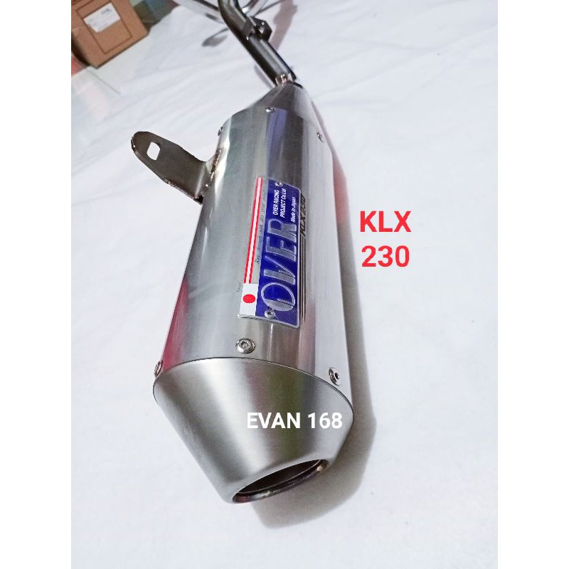 Jual KNALPOT OVER RACING KLX 230 ORIGINAL JAPAN OVAL SERIES | Shopee ...