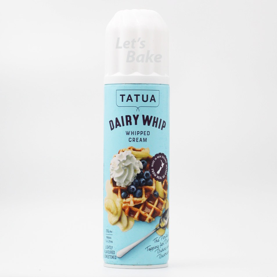 Jual Tatua Dairy Whip Cream Aerosol 250 g | Shopee Indonesia