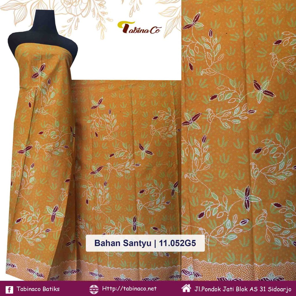 Jual kain batik warna kuning | Shopee Indonesia