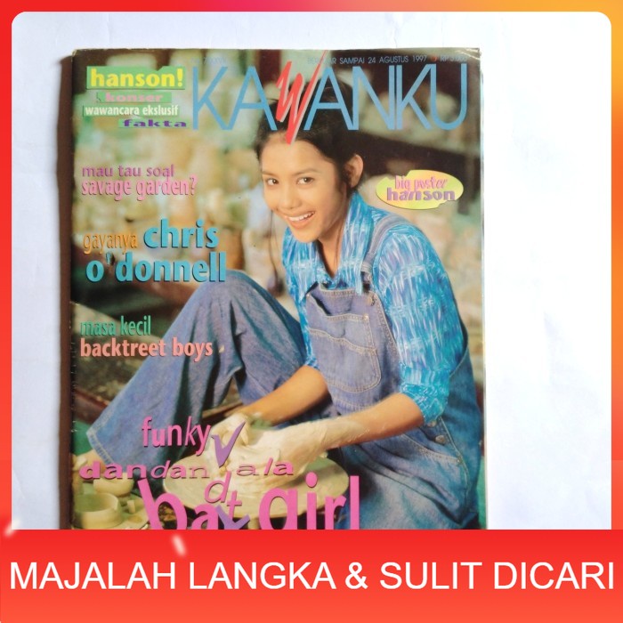 Jual Majalah KAWANKU No.7 Agu 1997 Cover NADILA Langka | Shopee Indonesia