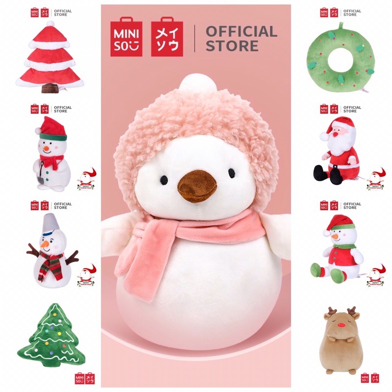 Jual TERMURAH!! MINISO Boneka miniso edisi natal. banyak varian ...