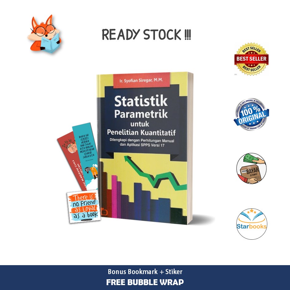 Jual Buku Statistik Parametrik - Bumi Aksara Indonesia|Shopee Indonesia