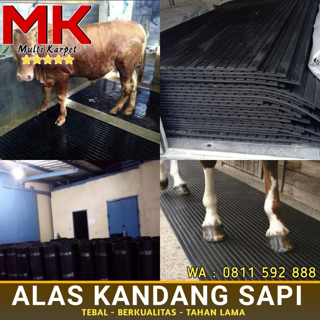Jual KARPET KARET ALAS KANDANG SAPI / KUDA / KERBAU UKURAN 183 Cm x 122 ...