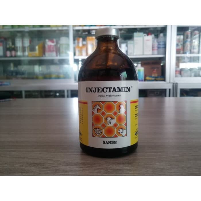 Jual INJECTAMIN 50ml (multiVitamin injeksi) vitamin lengkap ampuh u ...