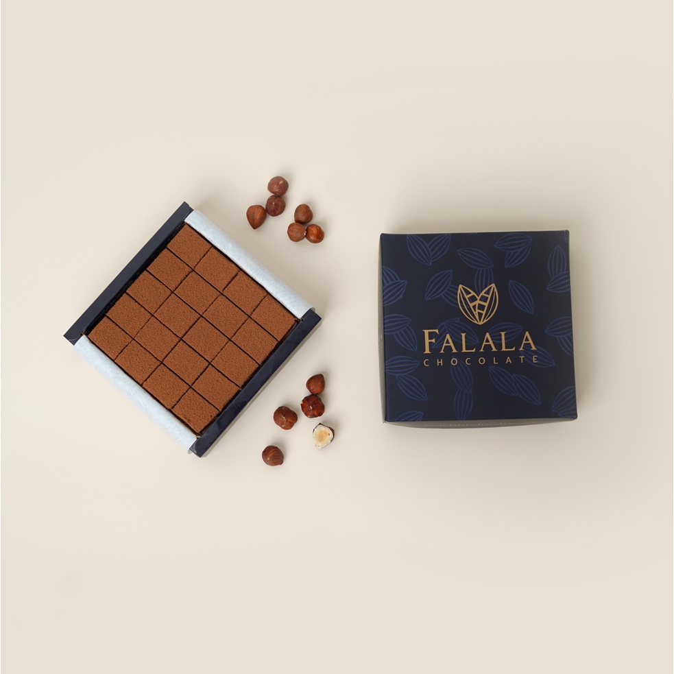 Jual Falala Hazelnut Chocolate Small Box | Japanese Nama Chocolate ...
