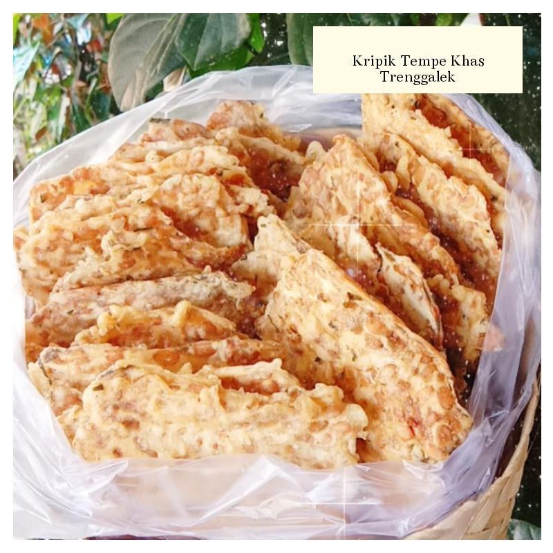 Jual KRIPIK TEMPE KHAS TRENGGALEK KEMASAN BESEK | Shopee Indonesia