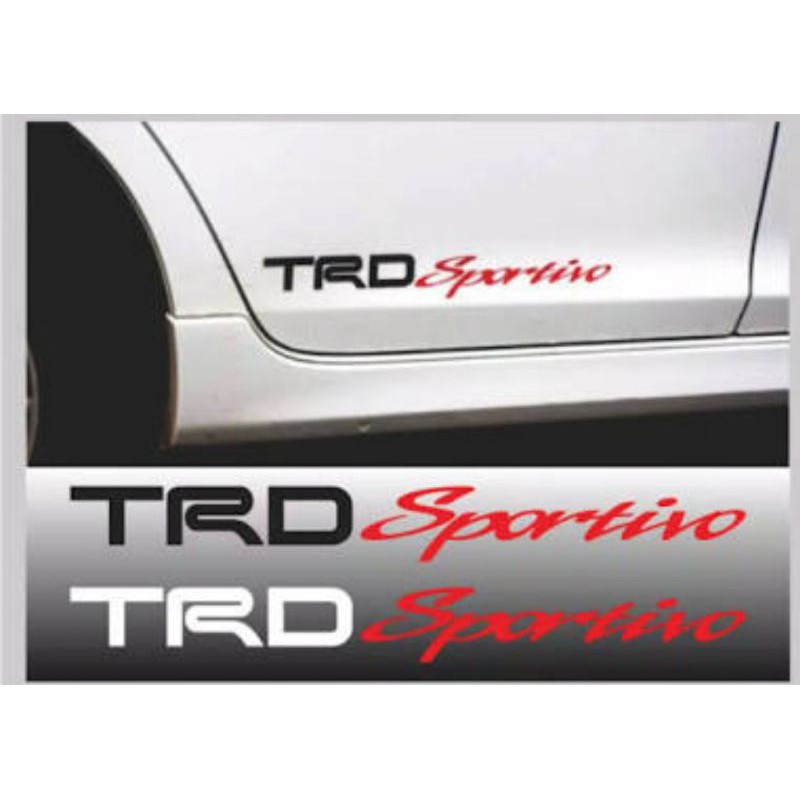 Jual sticker TRD Sportivo | Shopee Indonesia