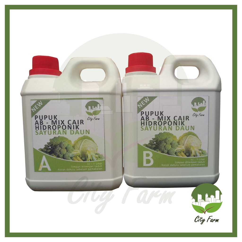 Jual LARUTAN AB-MIX LENGKAP SAYURAN DAUN - (1 LTR) Indonesia|Shopee ...