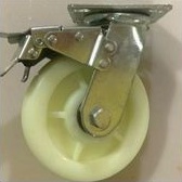 Jual roda nilon HD 8inch rem | Shopee Indonesia