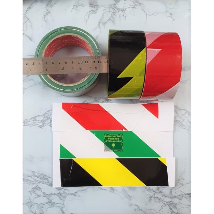 Jual Lakban Police Line / Garis Polisi / Merah Putih / Hijau Putih ...