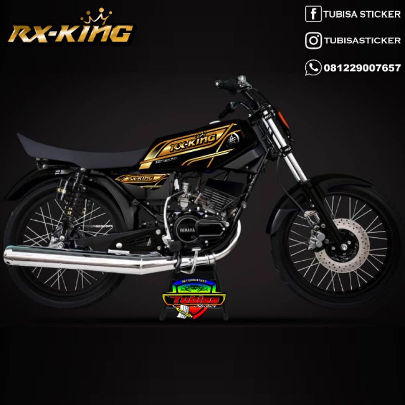 Jual Sticker Striping Yamaha RX King - Stiker Striping Variasi Motor RX ...