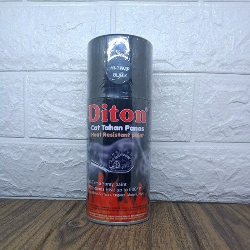 Jual Pylox pilox pilok cat semprot diton 300 cc 300cc warna Hi-Temp Black cat knalpot anti panas ...
