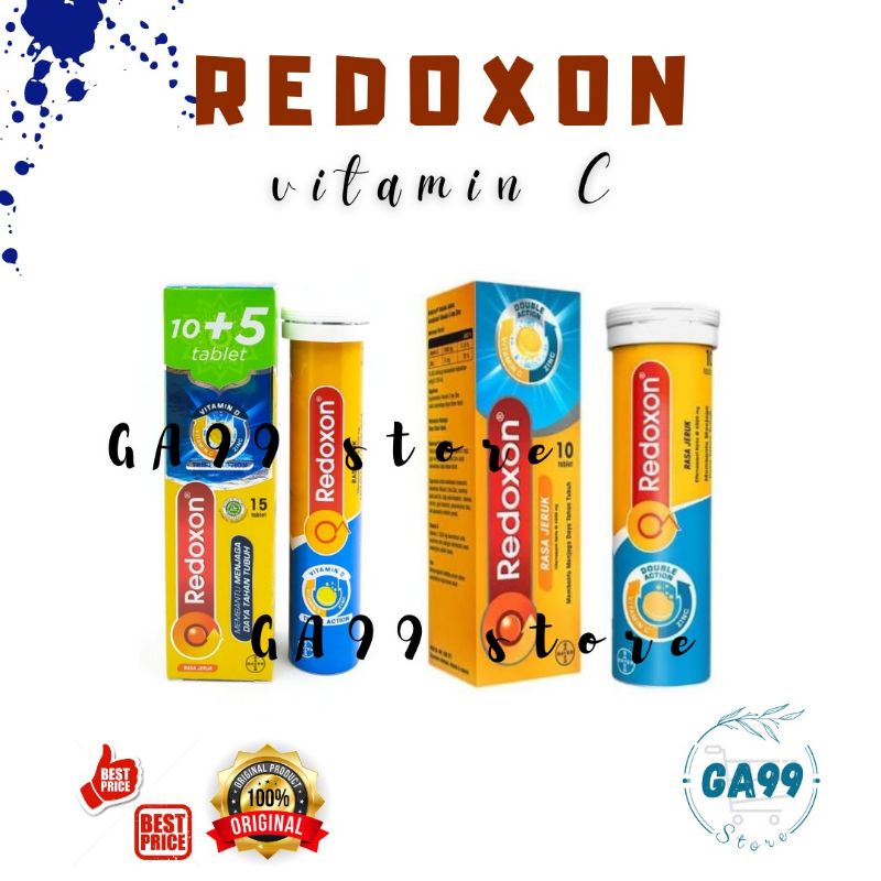 Jual Redoxon Vitamin C Triple Action Isi 10 Tablet / 15 Tablet | Shopee ...