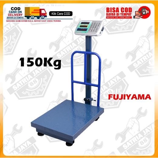 Jual TERMURAH!! Timbangan Duduk Pagar 150kg / Timbangan Duduk digital 150kg Fujiyama Ready juga ...