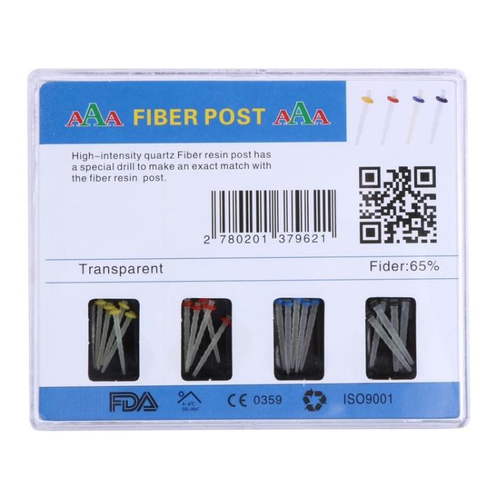 Jual Dental fiber post + drill / fiber post gigi / pasak gigi / post ...