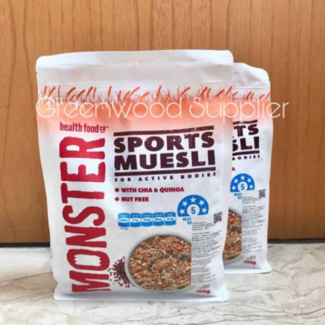 Monster Sport Muesli - Healthy Food [IMPORT] | Shopee Indonesia