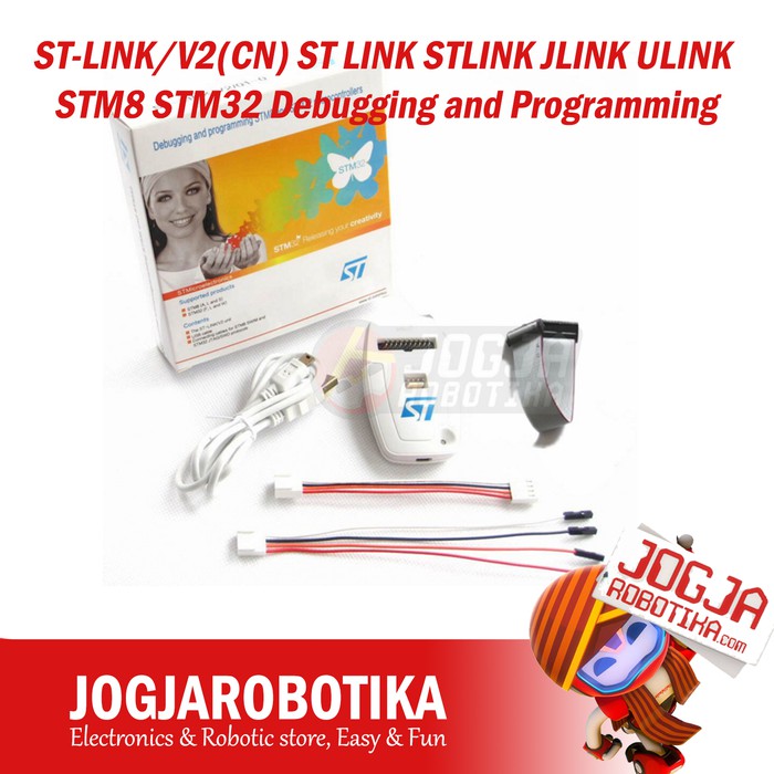 Jual ST-LINK/V2(CN) ST LINK STLINK JLINK ULINK STM8 STM32 Programmer ...