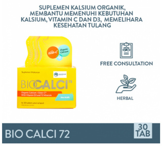Jual BioCalci-72 30 Tablet | Shopee Indonesia