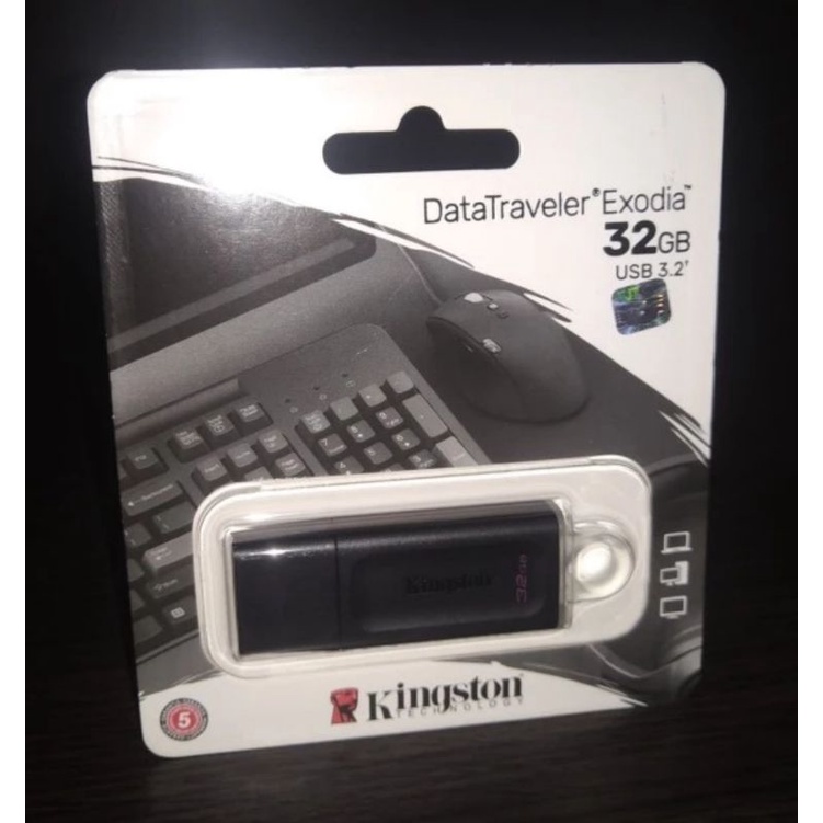 Jual USB Flash Disk Flashdisk Kingston Exodia USB 3.0 32Gb Resmi ...