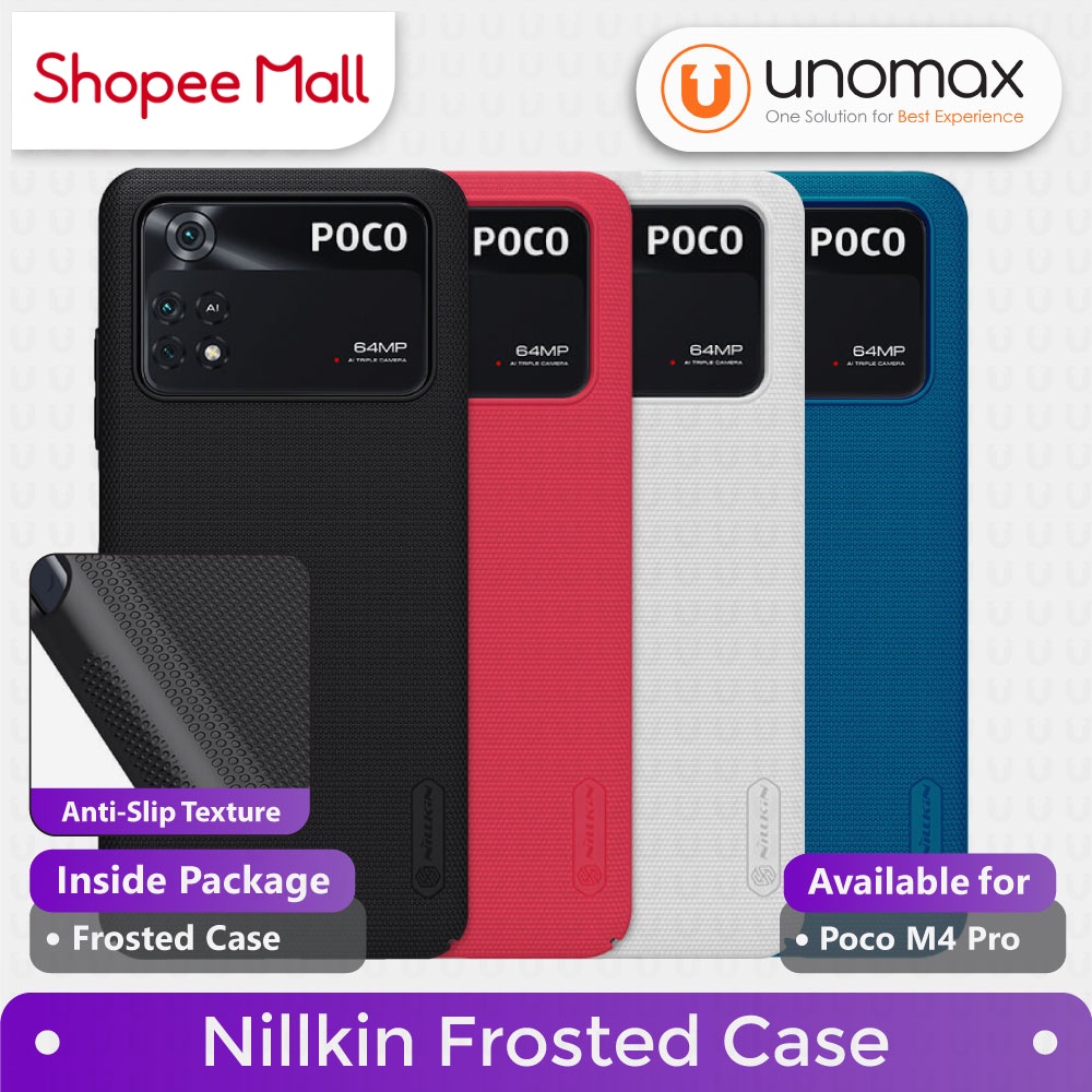 Jual Hard Case Xiaomi Poco M4 Pro Nillkin Frosted Casing | Shopee Indonesia