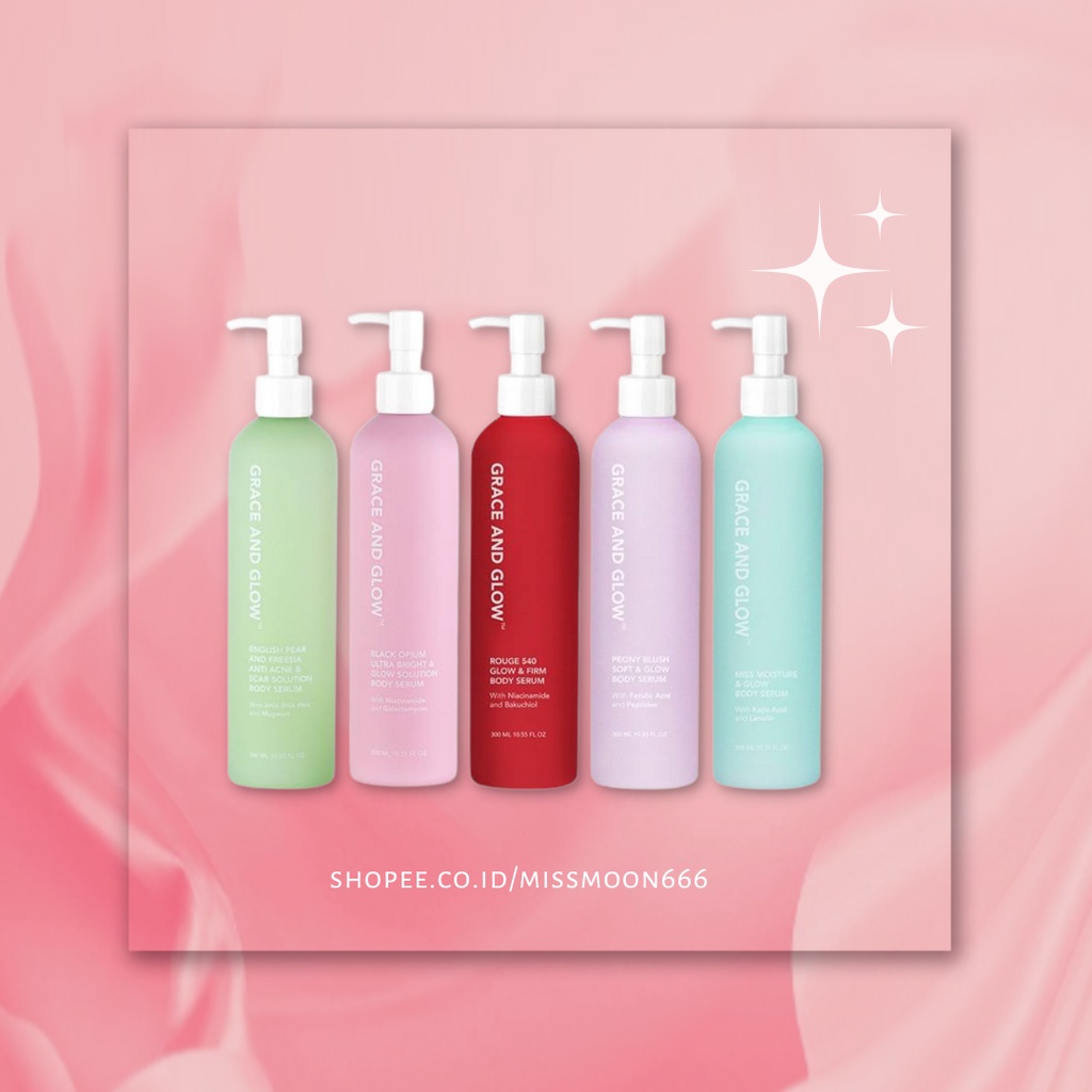 Jual Grace and Glow Body Serum English Pear Freesia Black Opium Body ... Jual Grace and Glow Body Serum English Pear Freesia Black Opium Body ...