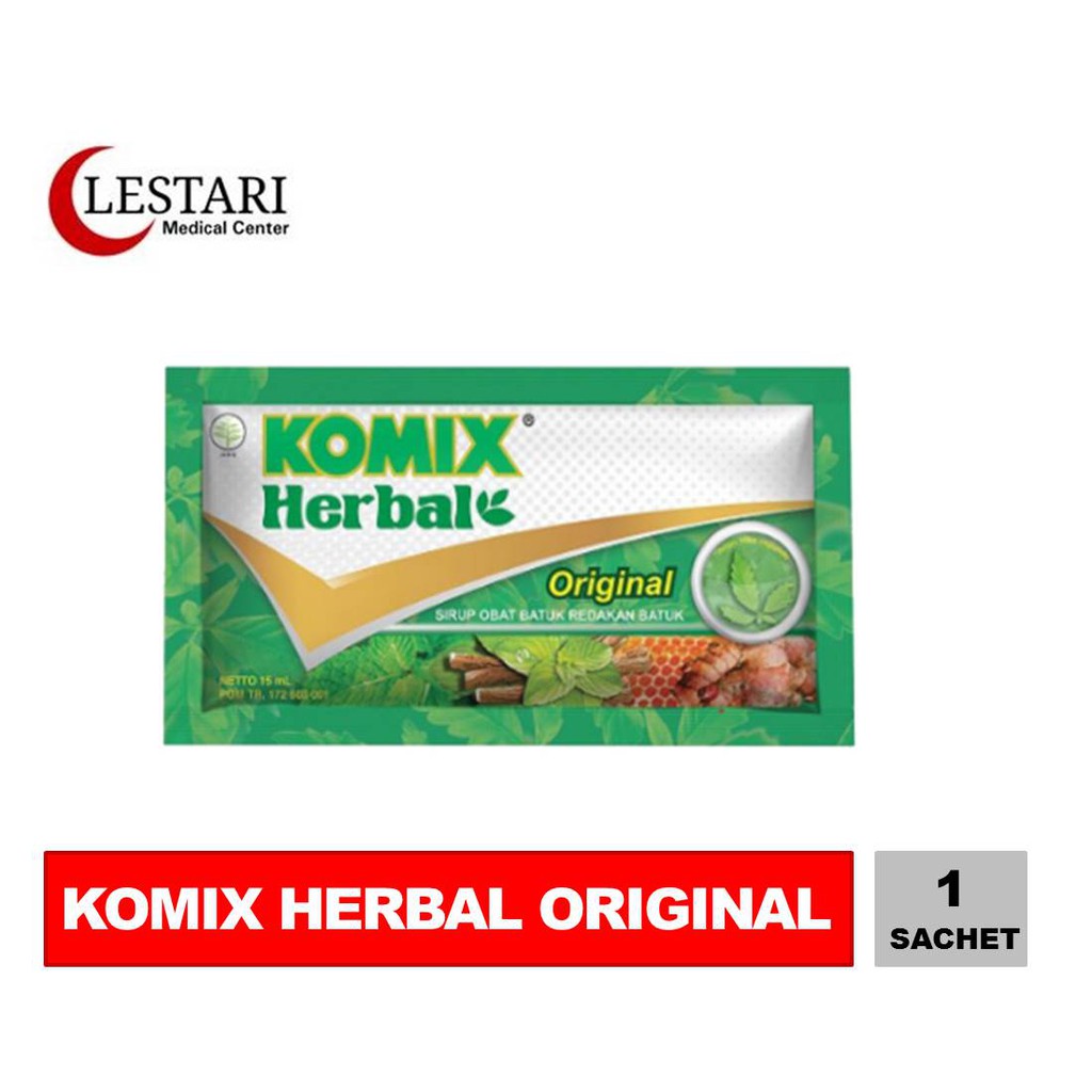 Jual Komix Herbal Original [ Sachet /15ml ] | Shopee Indonesia