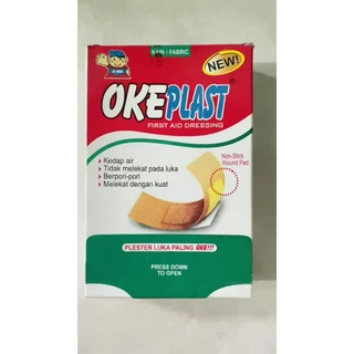 Jual OKE PLAST isi 100strip/PLASTER LUKA | Shopee Indonesia