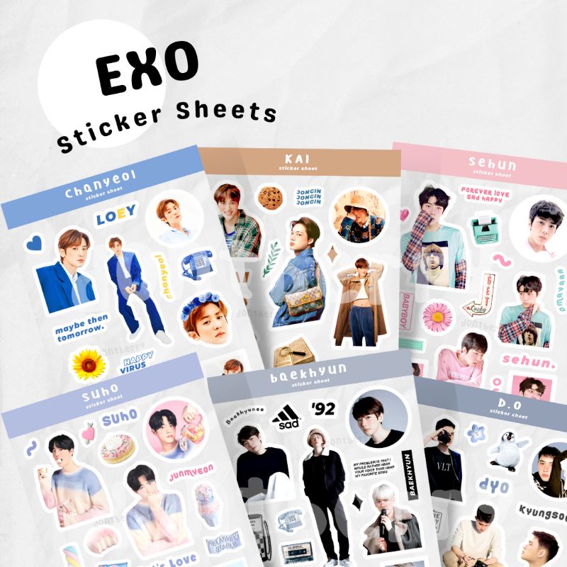 Jual STIKER EXO | Shopee Indonesia