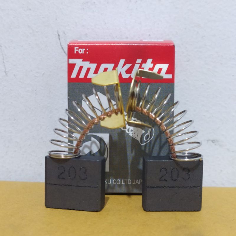 Jual TERMURAH!!! Carbon Brush 203/CB 203 Makita | Shopee Indonesia