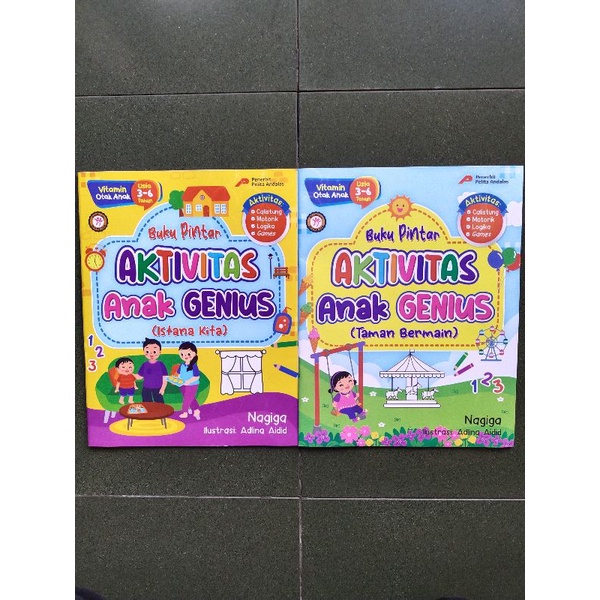 Jual Buku pintar Aktivitas anak genius | Shopee Indonesia