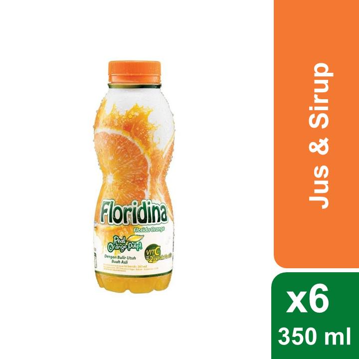 Jual Floridina Orange 6 x 350 mL | Shopee Indonesia
