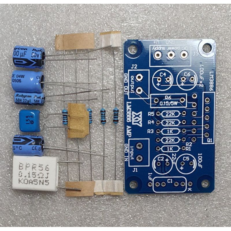 Jual PCB Power LM3886 dan Komponen | Shopee Indonesia
