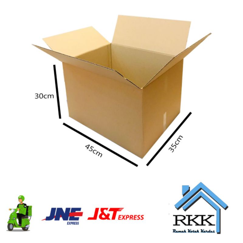 Jual kardus packing, dus packing uk 45x35x30cm, Baru | Shopee Indonesia