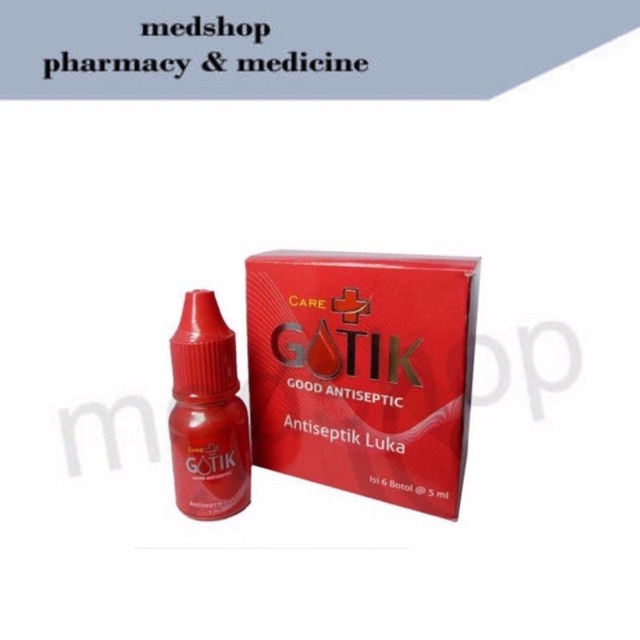 Jual Gotik Antiseptik Luka 5ml per Botol | Shopee Indonesia
