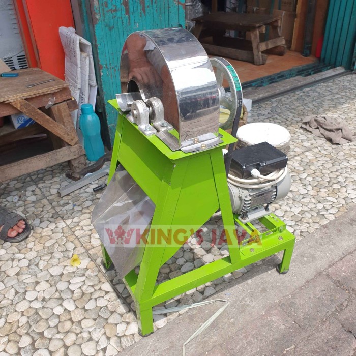 Jual Mesin Iris Ubi / Iris Keripik / Iris Singkong + Elektromotor 1/2 ...