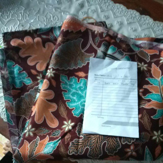 Kain Batik Katun Organik 003 / Kain Batik Katun 003 / Kain Batik 100% ...