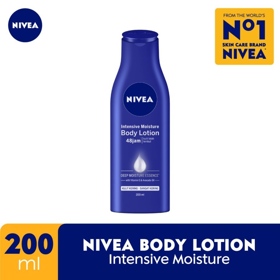 Jual NIVEA Intensive Moisture Body Lotion 200ml - Perawatan Tubuh Untuk ...