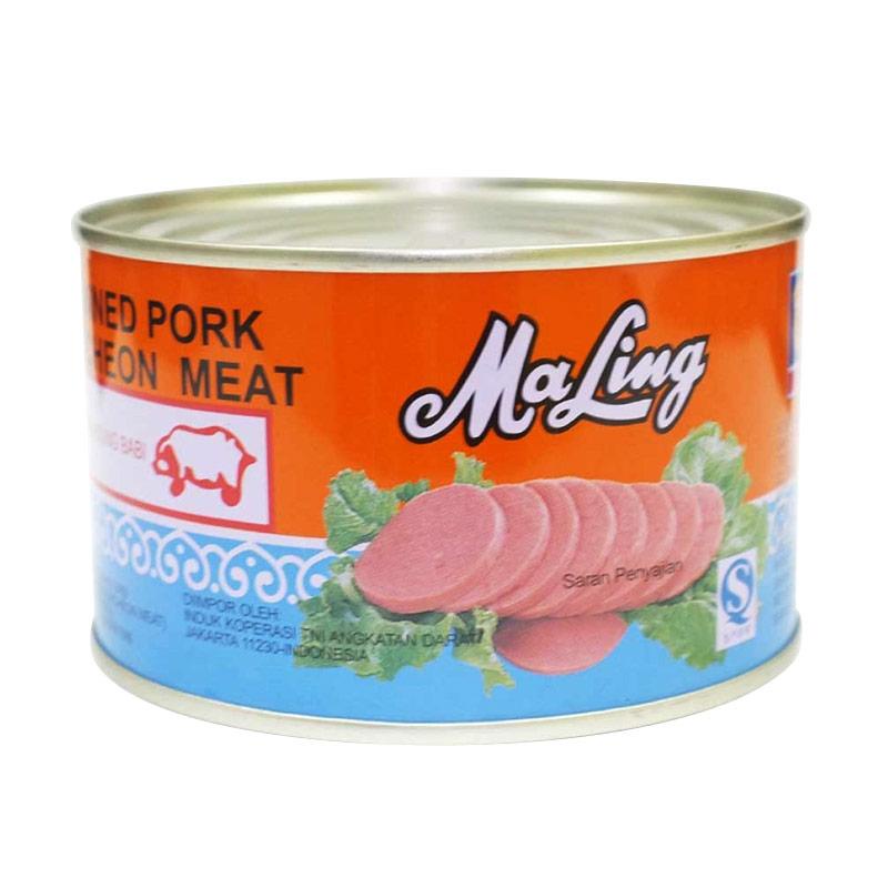 Jual 1 Dus Ham MAling TTS - Canned Luncheon Meat 170gr (isi 48pc ...
