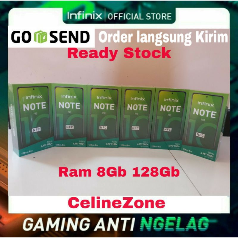 Jual INFINIX NOTE 10 Pro RAM 8/128 GB NFC RAM 8GB 128 GB GARANSI RESMI | Shopee Indonesia