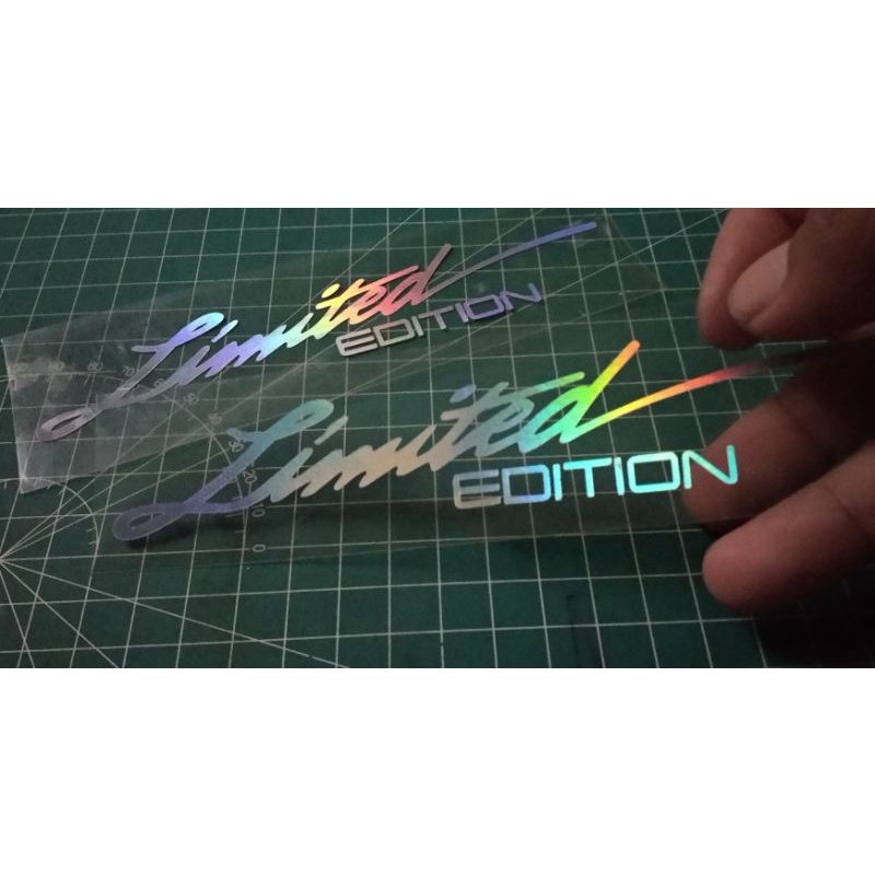 Jual Stiker limited edition,stiker racing, stiker cutting | Shopee ...