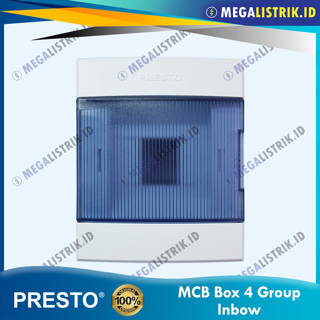 Jual PRESTO FUSE BOX MCB 4 GROUP INBOW / HELES PRESTO RUMAH MCB ISI 4 ...
