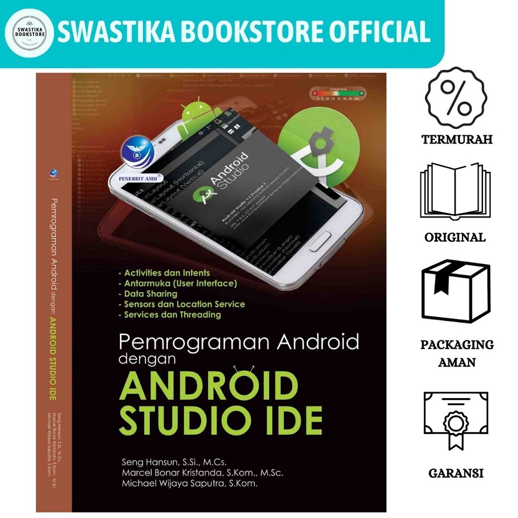 Jual Pemrograman Android Dengan Android Studio Ide Indonesia|Shopee ...