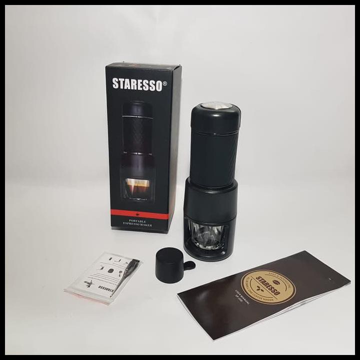 Jual List Terbaik Staresso Sp-200 Black Manual Handy Espresso Coffee ...