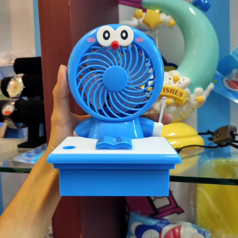 Jual Mini Fan + Lampu Kamar Doraemon | Kipas Doraemon | Lampu Doraemon ...