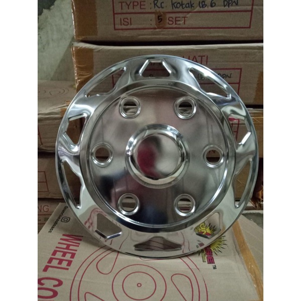 Jual weldop dop roda truck truk/ bis medium ring 16 lobang 6 depan saja ...