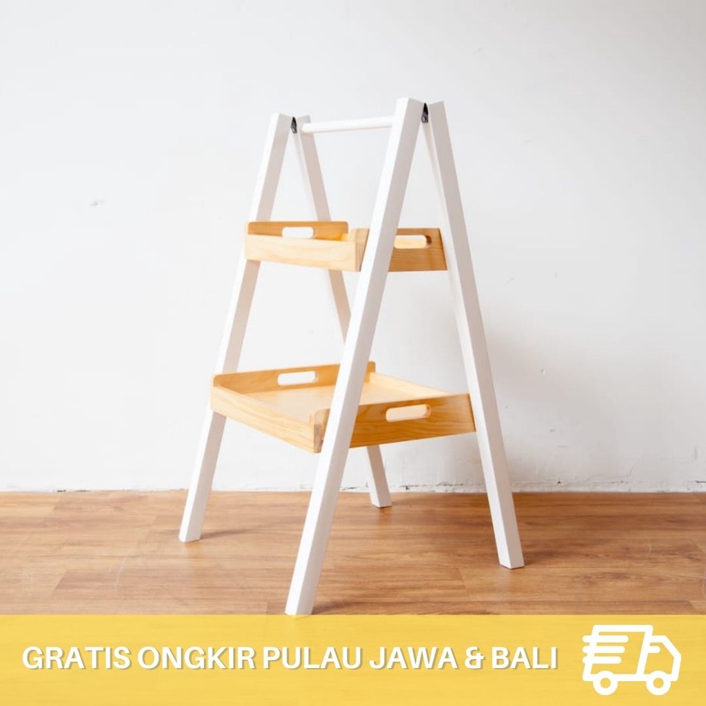 Jual Uwitan Ladder Shelf - Rak Tangga Multifungsi | Shopee Indonesia
