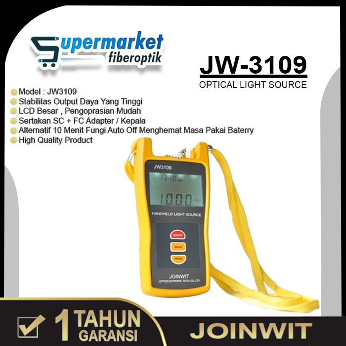 OPTICAL LIGHT SOURCE JOINWIT JW3109 OLS JOINWIT | Shopee Indonesia