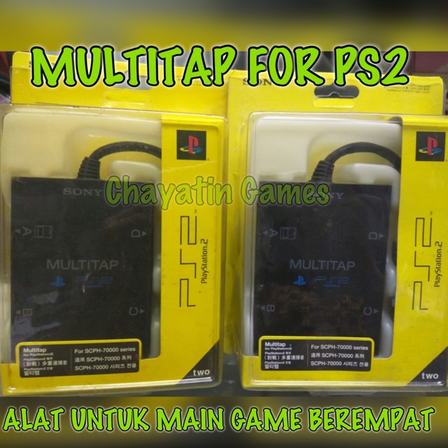 Jual MULTITAP UNTUK PS2 / ALAT UNTUK MAIN GAME PS2 BEREMPAT / 4 PLAYER ...